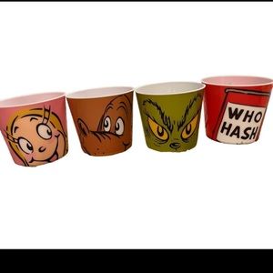 Holiday | The Grinch Popcorn Bucket Set All 4 Bundles | Poshmark
